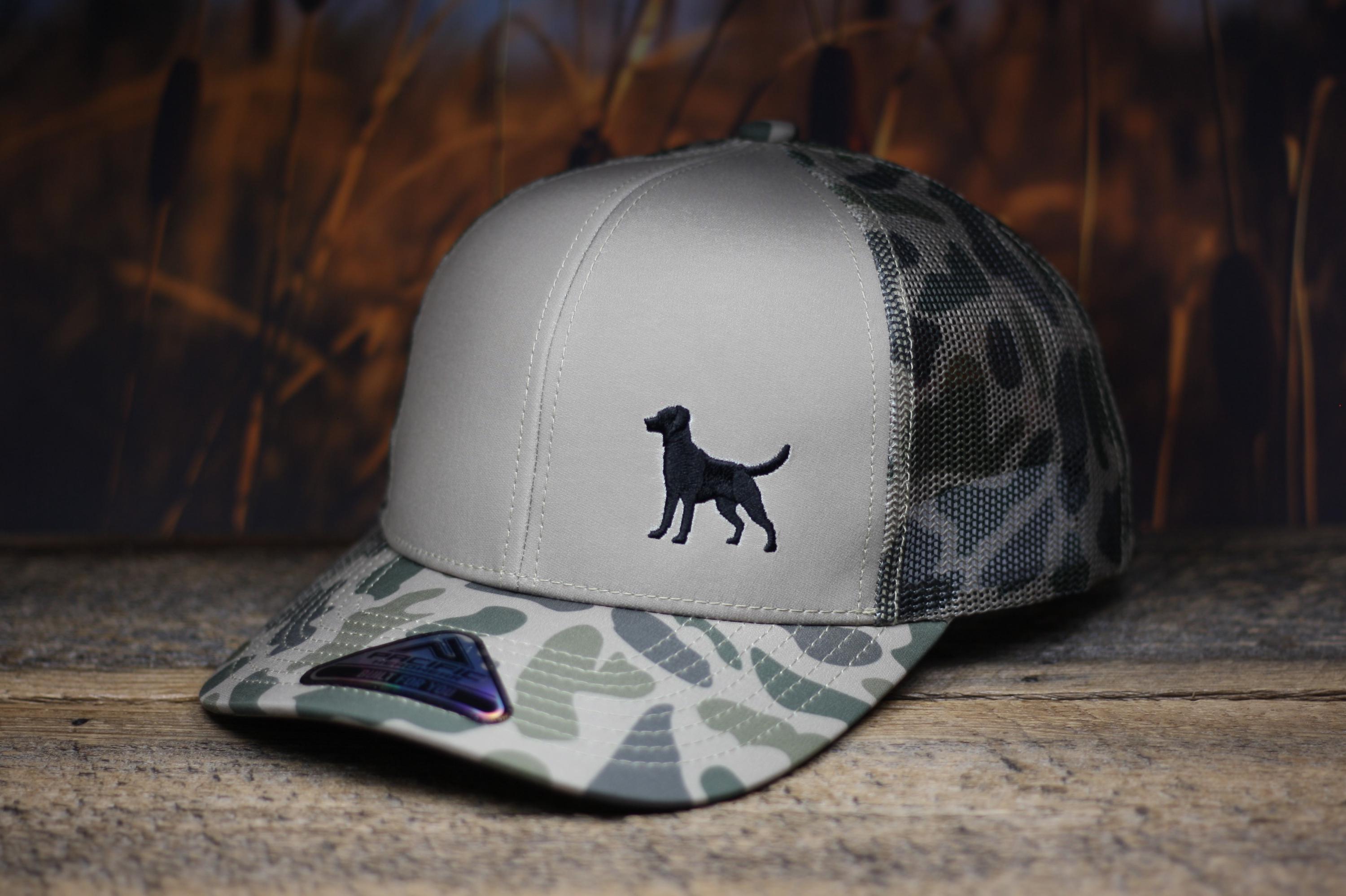 Black Lab Embroidery File for Hats & Caps - Chocolate Lab Dog Design - Etsy