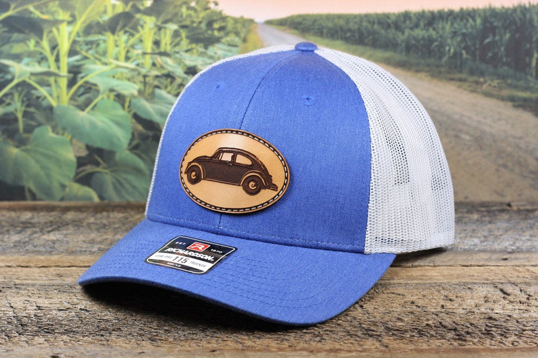 Richardson 115 VW Beetle Bug Leather Patch Cap - Etsy