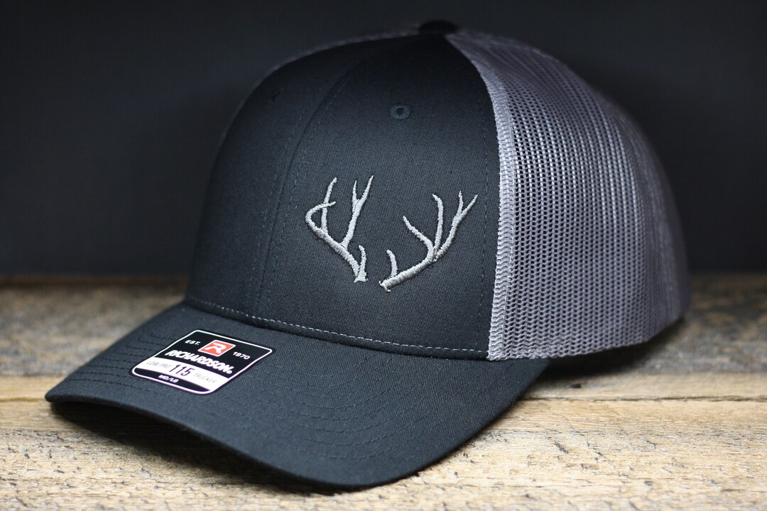Mule Deer Rack Hat, Richardson 115 Trucker Cap - Etsy