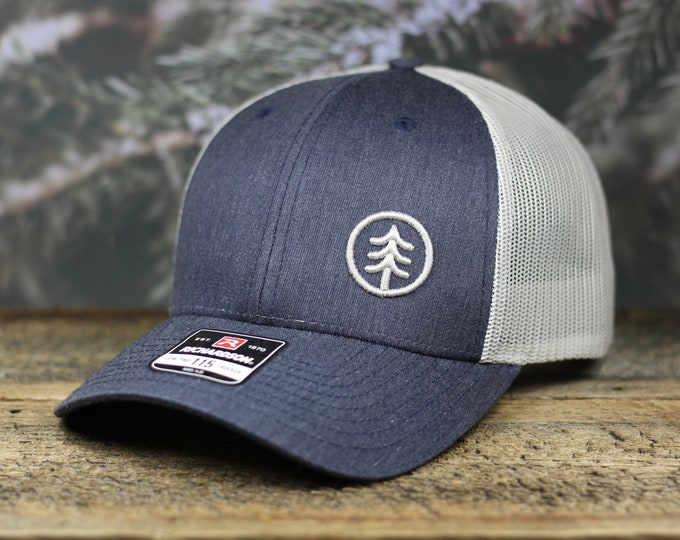 Richardson 115 Embroidered Pine Tree Hat - Tree Cap - Fathers Day Gift ...