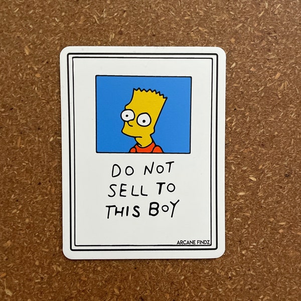 Fan Bart Simpson - Etsy