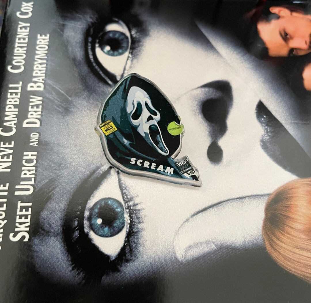Scream 1996 Acrylic Pin Ghostface Gift - Etsy Australia