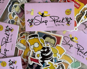 The Simpsons Homer's BBBQ Invitation Vinyl Sticker - Etsy