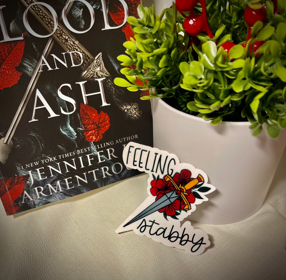 Feeling Stabby Sticker | Etsy