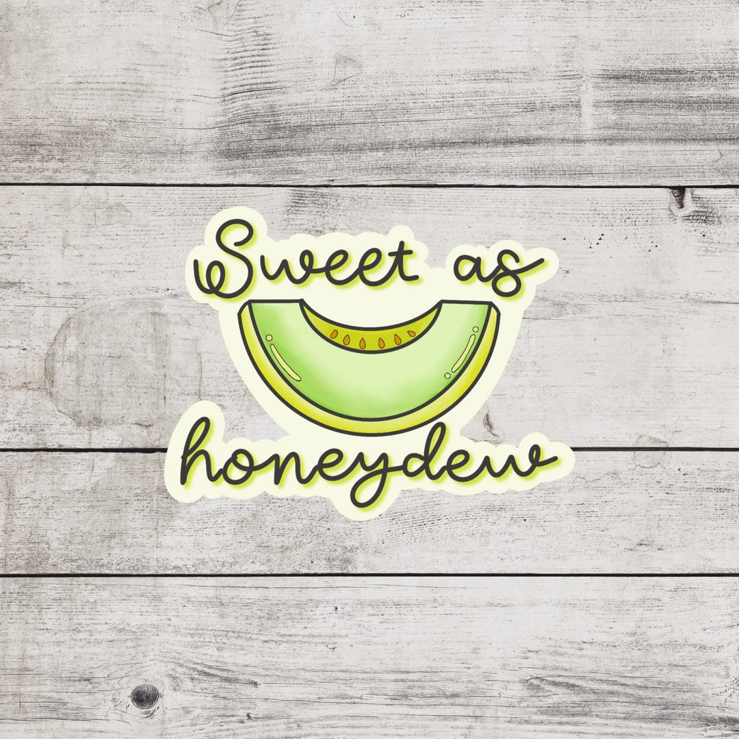 Sweet as Honeydew FBAA Sticker - Etsy