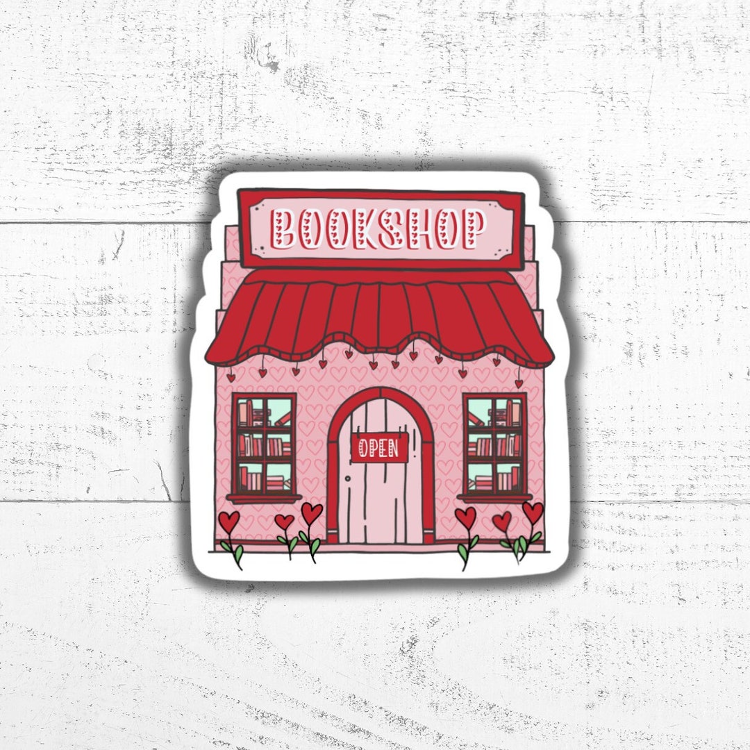 Valentine Bookshop Sticker, Bookish Merch & Accessories, Smutty Spicy ...