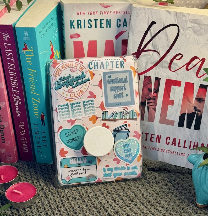 Daydreaming About Book Boyfriends Sticker, Bookish Merch & Accessories ...