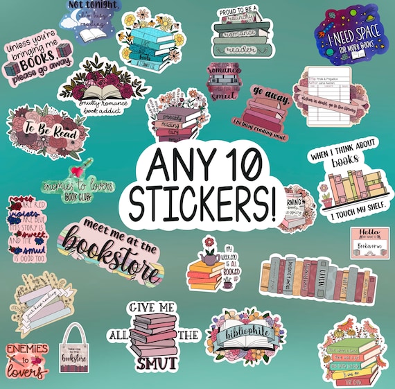 Any 10 Stickers Pick Your Own Stickers Pack - Etsy