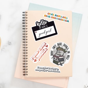 Daydreaming About Book Boyfriends Sticker, Bookish Merch & Accessories ...