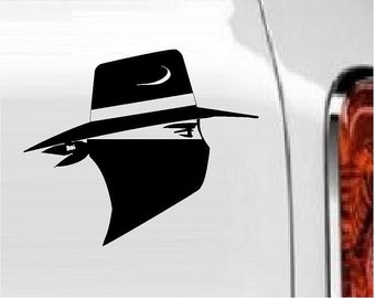 Bandit Decal - Etsy