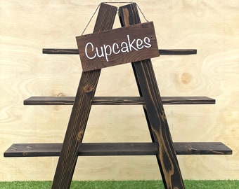 Wood Ladder Cupcake Stand - Etsy