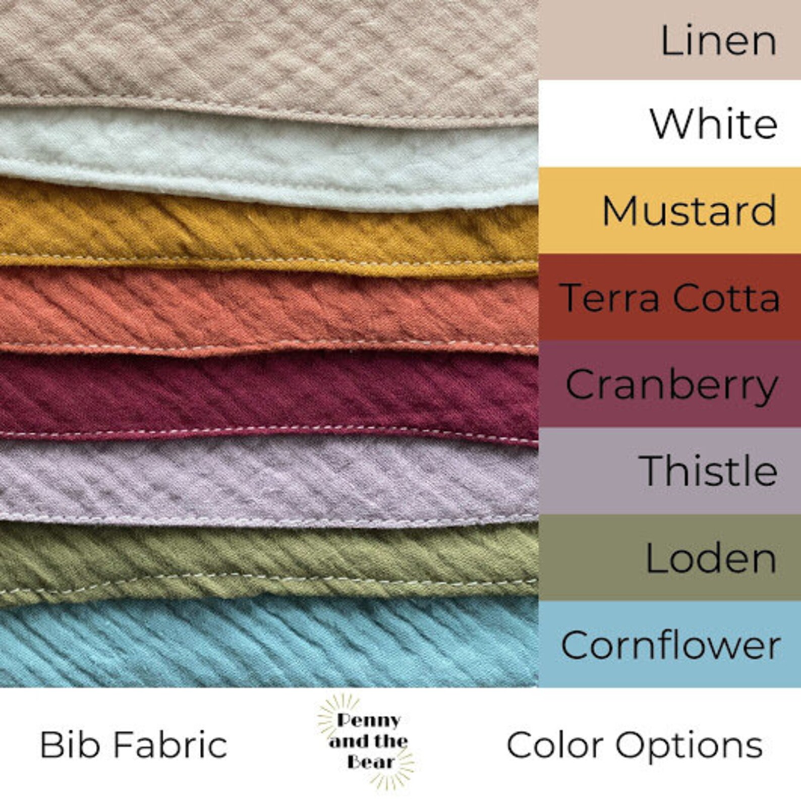 Embroidered Handkerchief Bib Drool Bib Triangle Bib 100% - Etsy