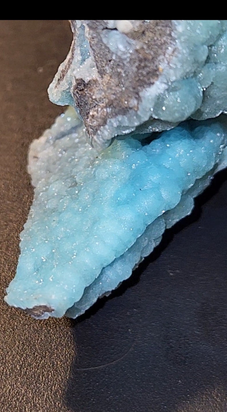 133gram Gem Hemimorphite Specimen From the Wenshan Mine, China. This ...
