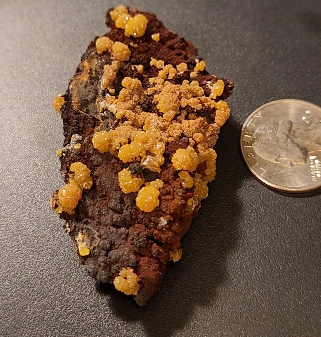 51gram Mimetite Crystal Specimen From Santa Eulalia District,chihuahua ...