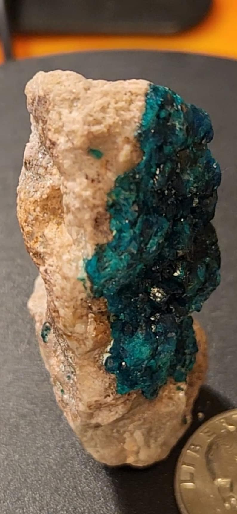 50.87gram Dioptase Specimen From the Tantara Mine, Shinkolobwe, DR ...