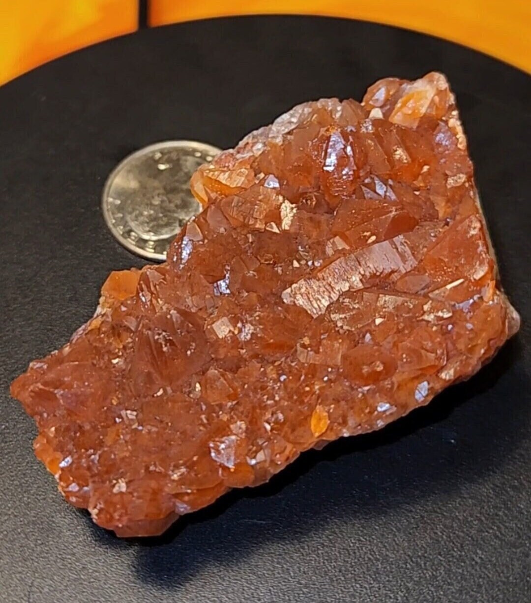 93gram Ferruginous Quartz Specimen From Tinejdad, Errachidia Province ...