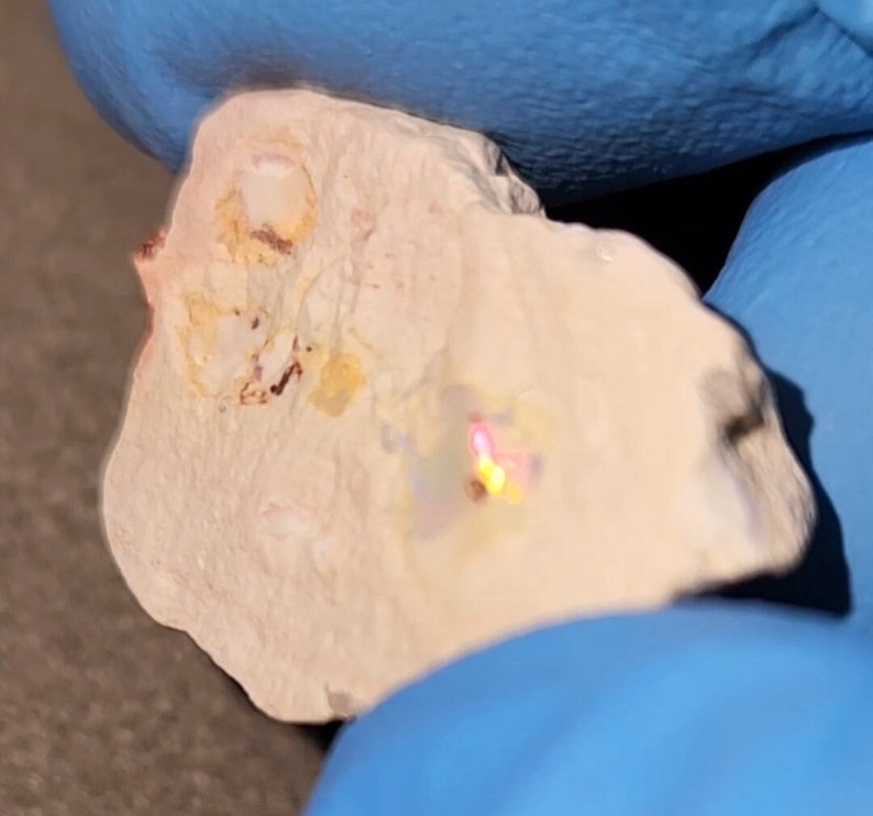 12carat Mexican Fire Opal Specimen From Magdalena, Mexico. This Opal ...