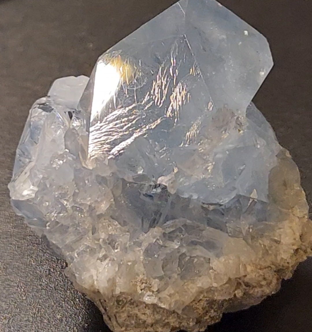 116gram Celestite Specimen From the Sakony Mine, Boehy Region ...