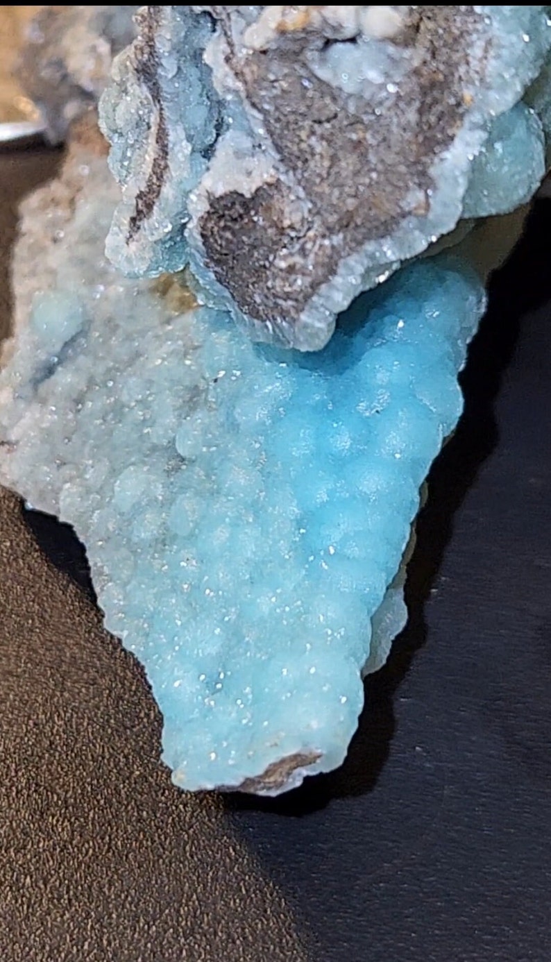 133gram Gem Hemimorphite Specimen From the Wenshan Mine, China. This ...