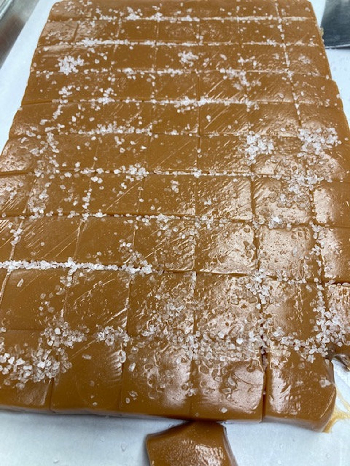 Sea Salt Handmade Soft Butter Caramels - Etsy