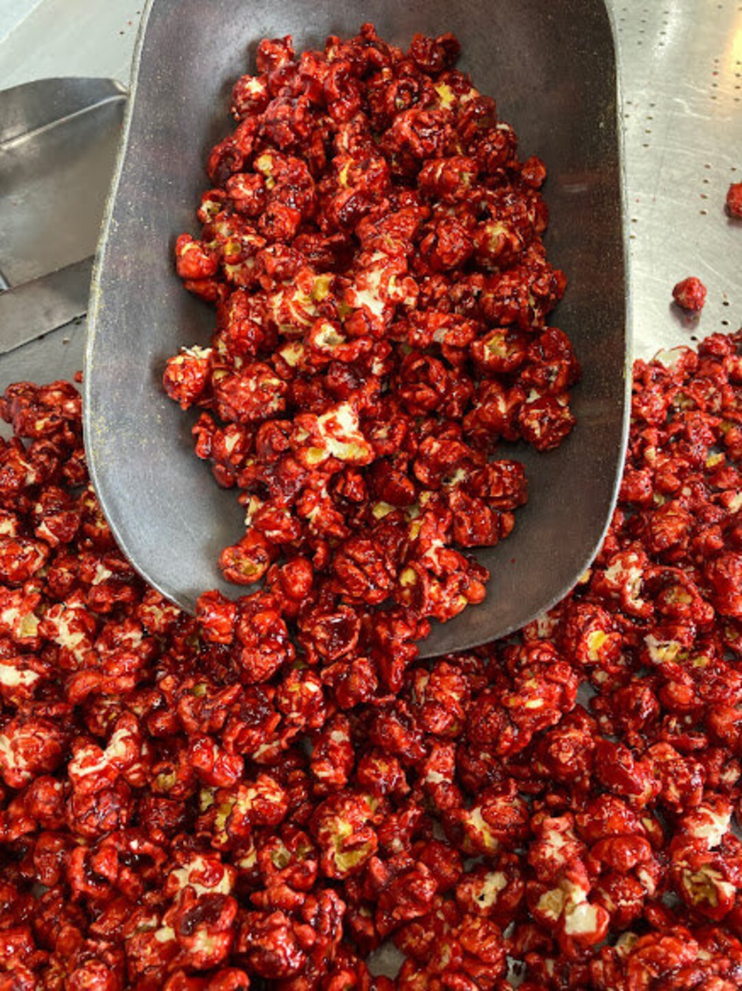 Red Hot Cinnamon Popcorn 12 Oz Bag - Etsy