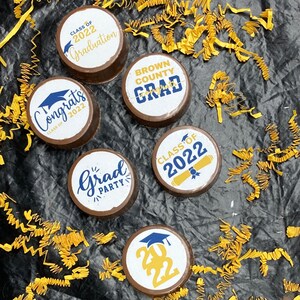 Custom Graduation Party Pack Chocolate Dipped Oreo's 50 Custom Color ...