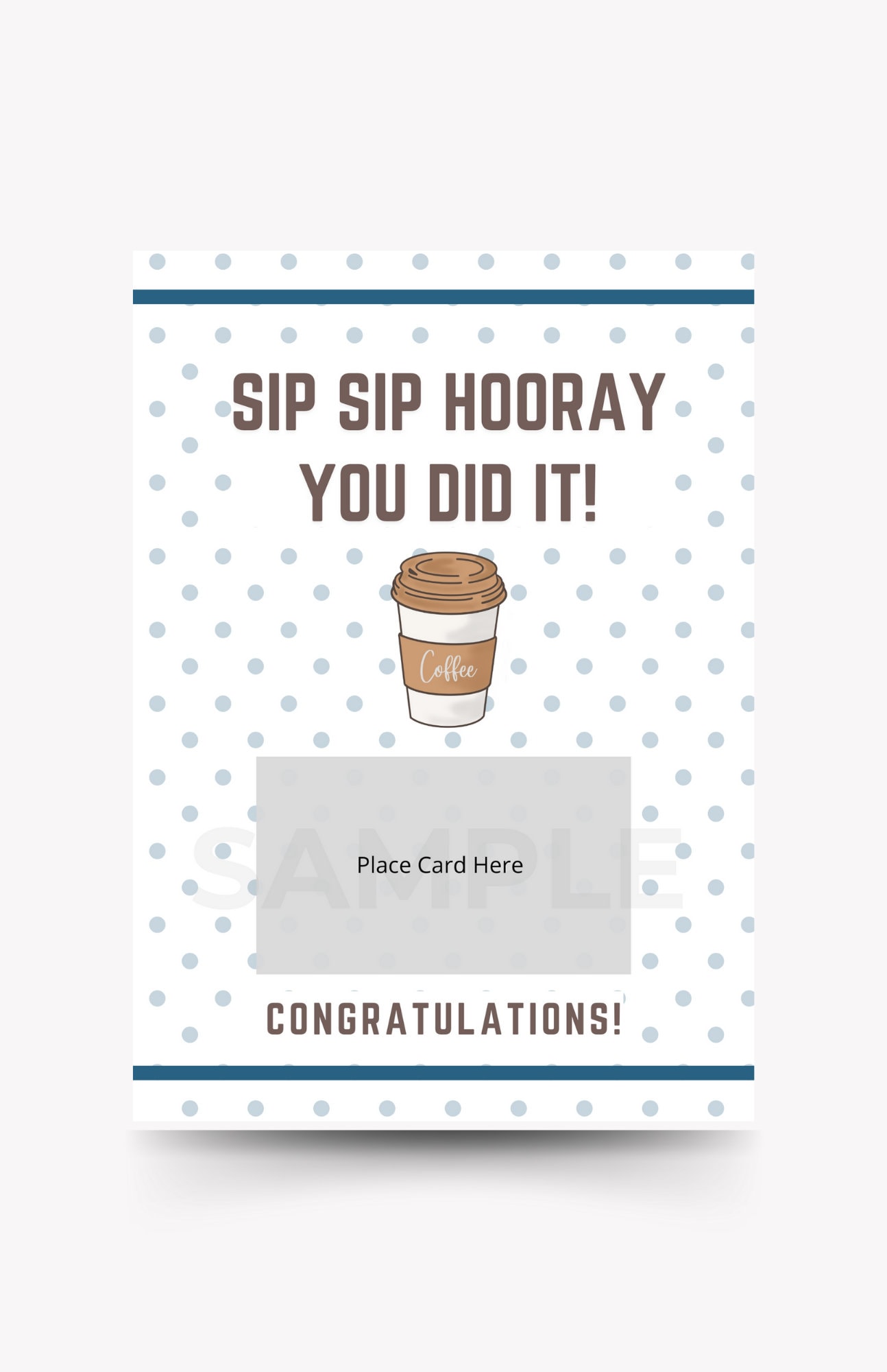 Printable Congratulations Gift Card Holder - Etsy