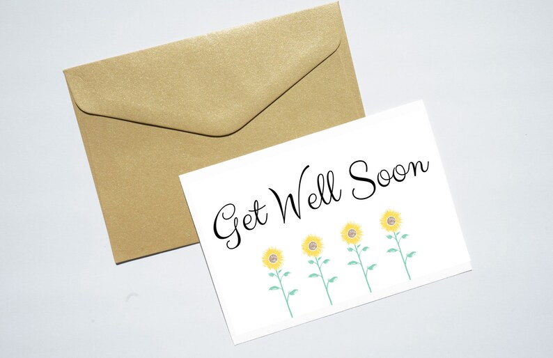 Get Well Soon Card Printable - Etsy