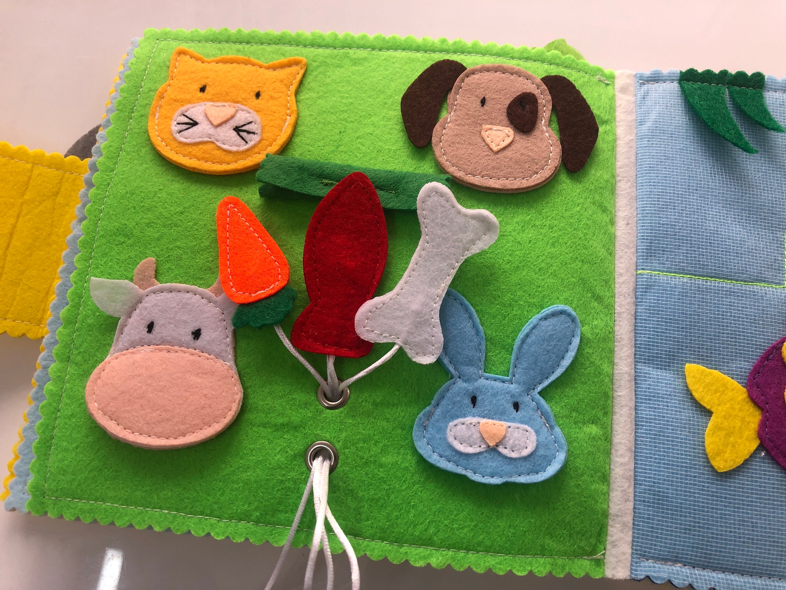 Quiet Book, Felt Book, Quiet Book for Toddlers, Quiet Book for 1 Year ...