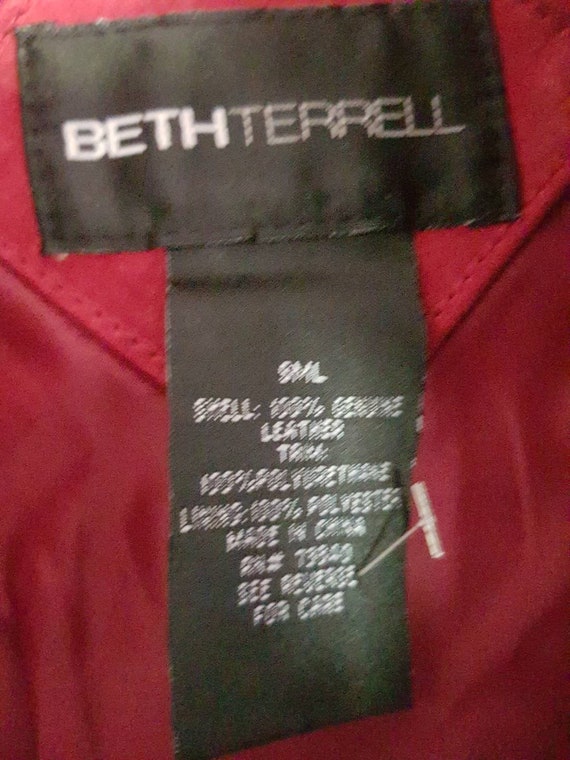 Vintage 1980 Beth Terrell Genuine Suede Leather jacke… - Gem