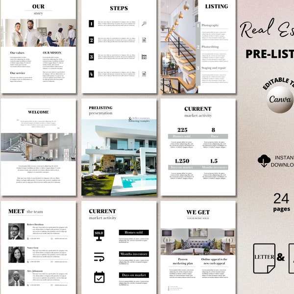 Pre Listing Packet - Etsy