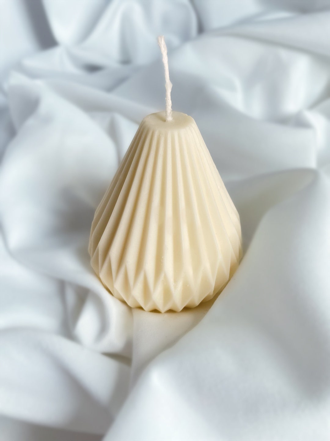 Pear Cone Candle | Pear-shaped Candle Made From 100% Soy Wax ...