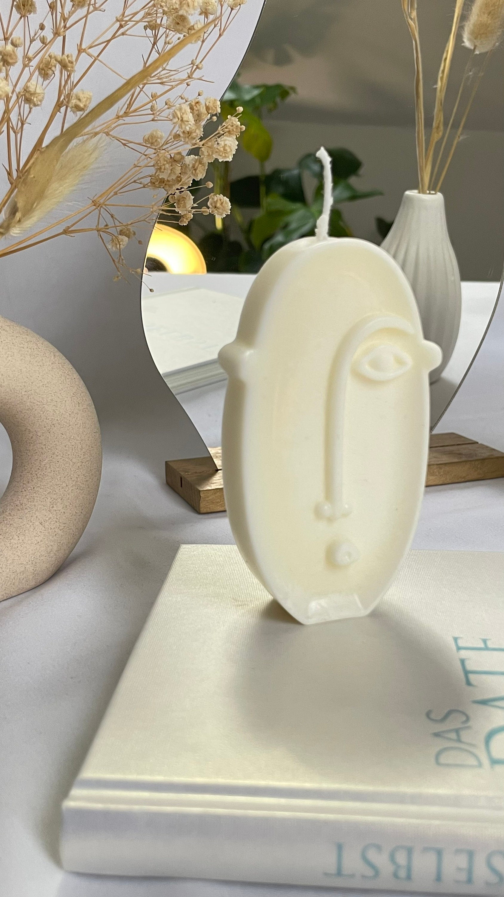 Picasso Faces | Face Candle Made From 100% Soy Wax | Sustainable, Vegan ...