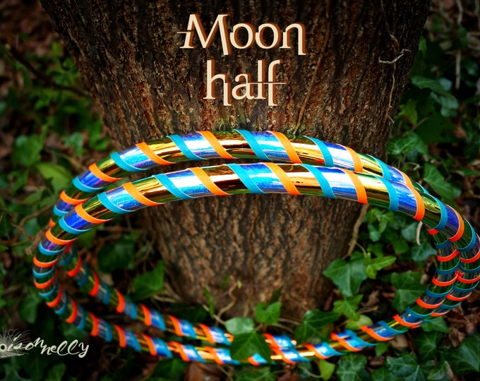 Hula Hoop Moon - half PE HDPE polypro (16/19/25mm) Dancehoop ...