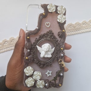 Dark Academia Themed Baroque Decoden Phone Case Handmade For, Samsung ...