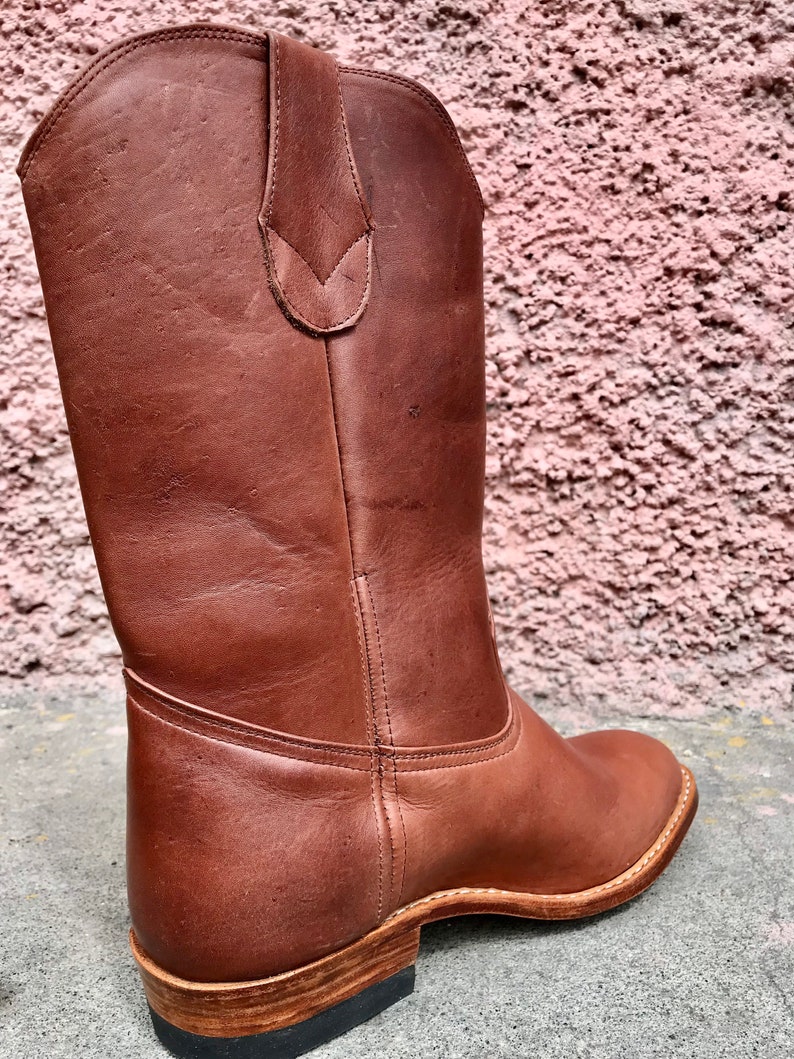 High Quality Leather Tall Boots Men Boots 100% Leather - Etsy