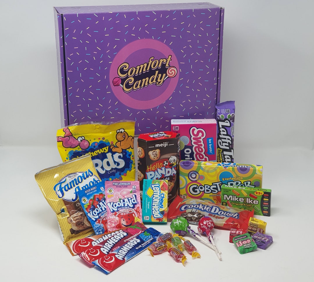 Comfort Candy American Mystery Sweet Box - Etsy UK