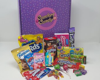 American Snack Box With American Chocolates, Crisp, and Sweets - Etsy UK