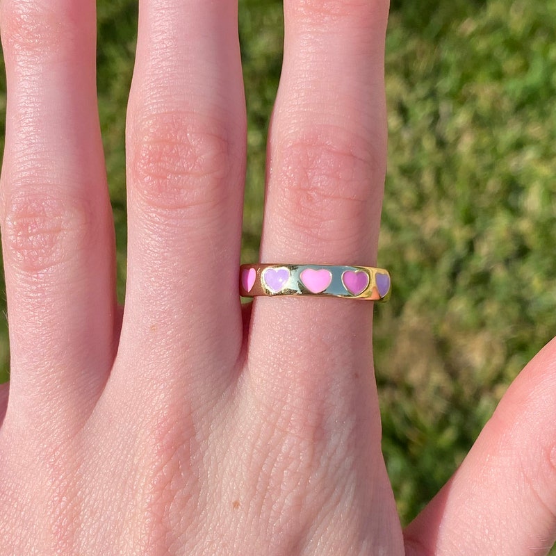 Preppy Ring - Etsy