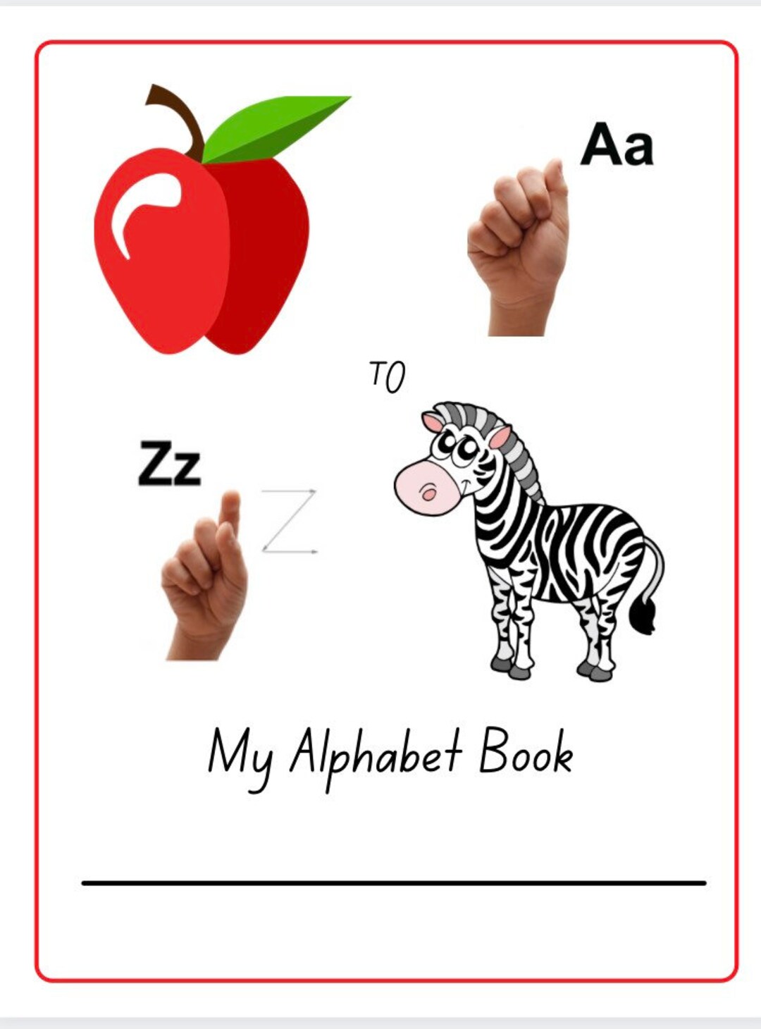 ABC Tracing, ASL, Manual Alphabet, Writing Practice, Workbook - Etsy