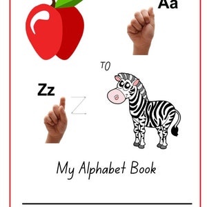 ABC Tracing, ASL, Manual Alphabet, Writing Practice, Digital Download ...