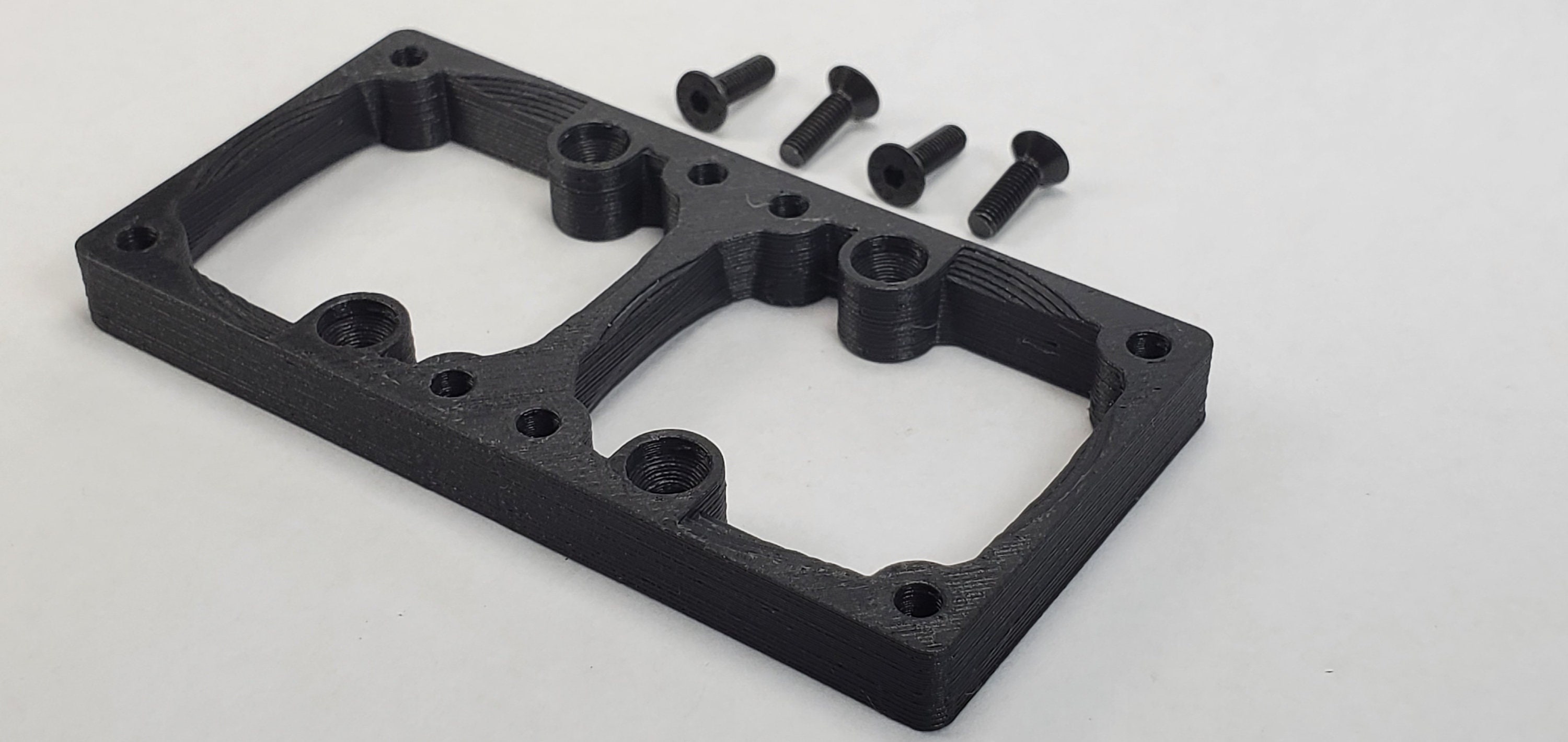 Multi-vehicle Dual 35/40mm Fan Adapter for ARRMA 4074 #ARA390299 Motor ...