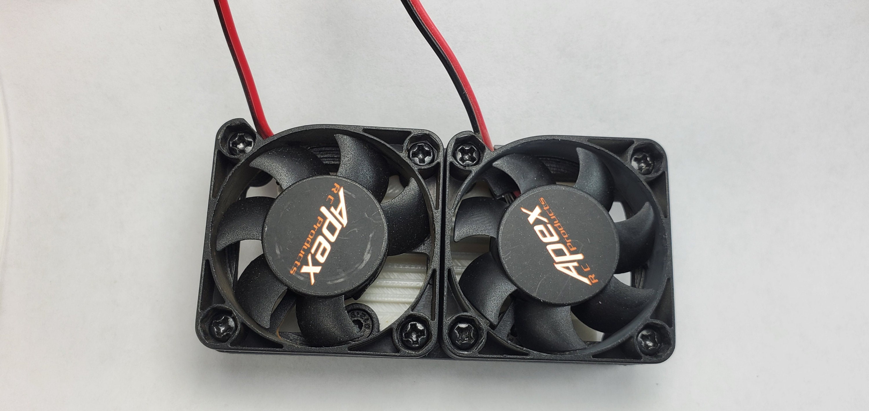 Multi-vehicle Dual 35/40mm Fan Adapter for ARRMA 4074 #ARA390299 Motor ...