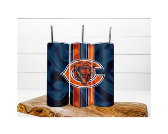Chicago Bears Tumbler Wrap | Etsy
