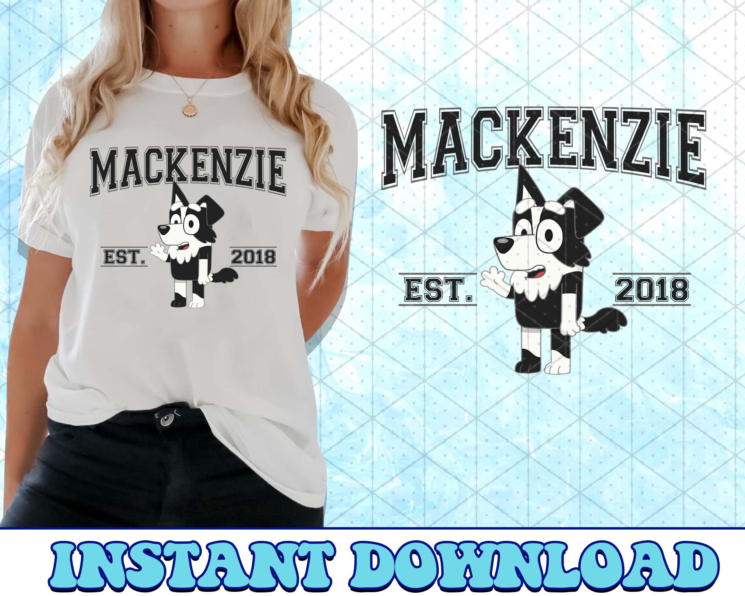 Bluey Mackenzie PNG, Bluey Family PNG, Bluey Png, Bluey Bingo Png ...