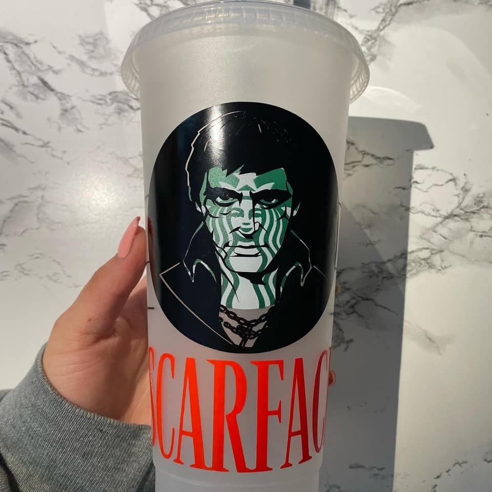 Scarface Starbucks Cup - Etsy