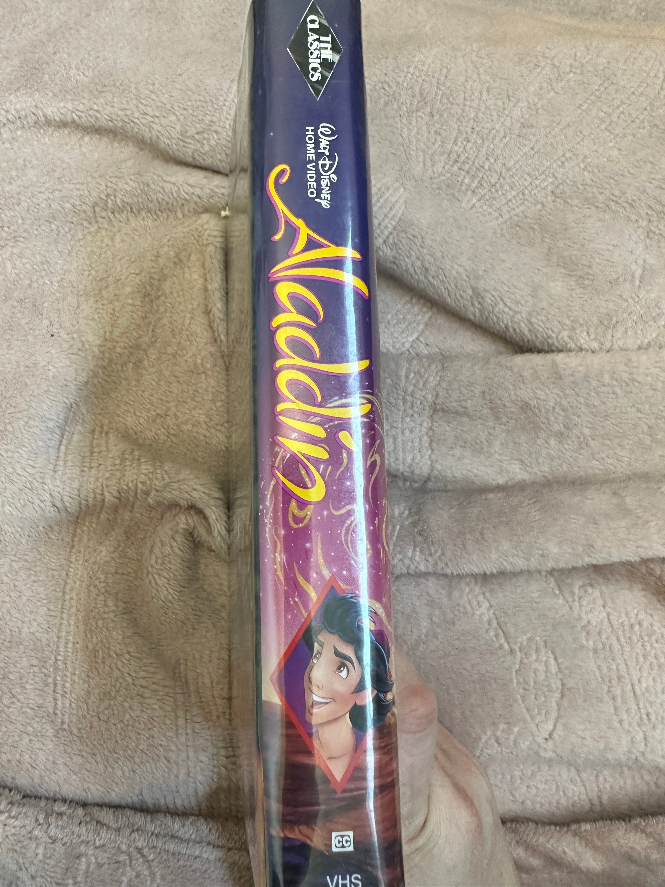 Disney Aladdin Black Diamond VHS Tape - Etsy
