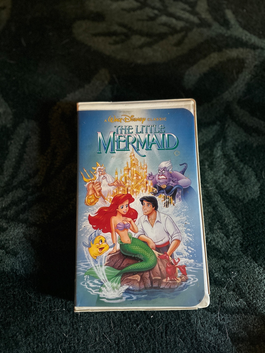 Rare Banned Cover the Little Mermaid Black Diamond VHS Tape. - Etsy