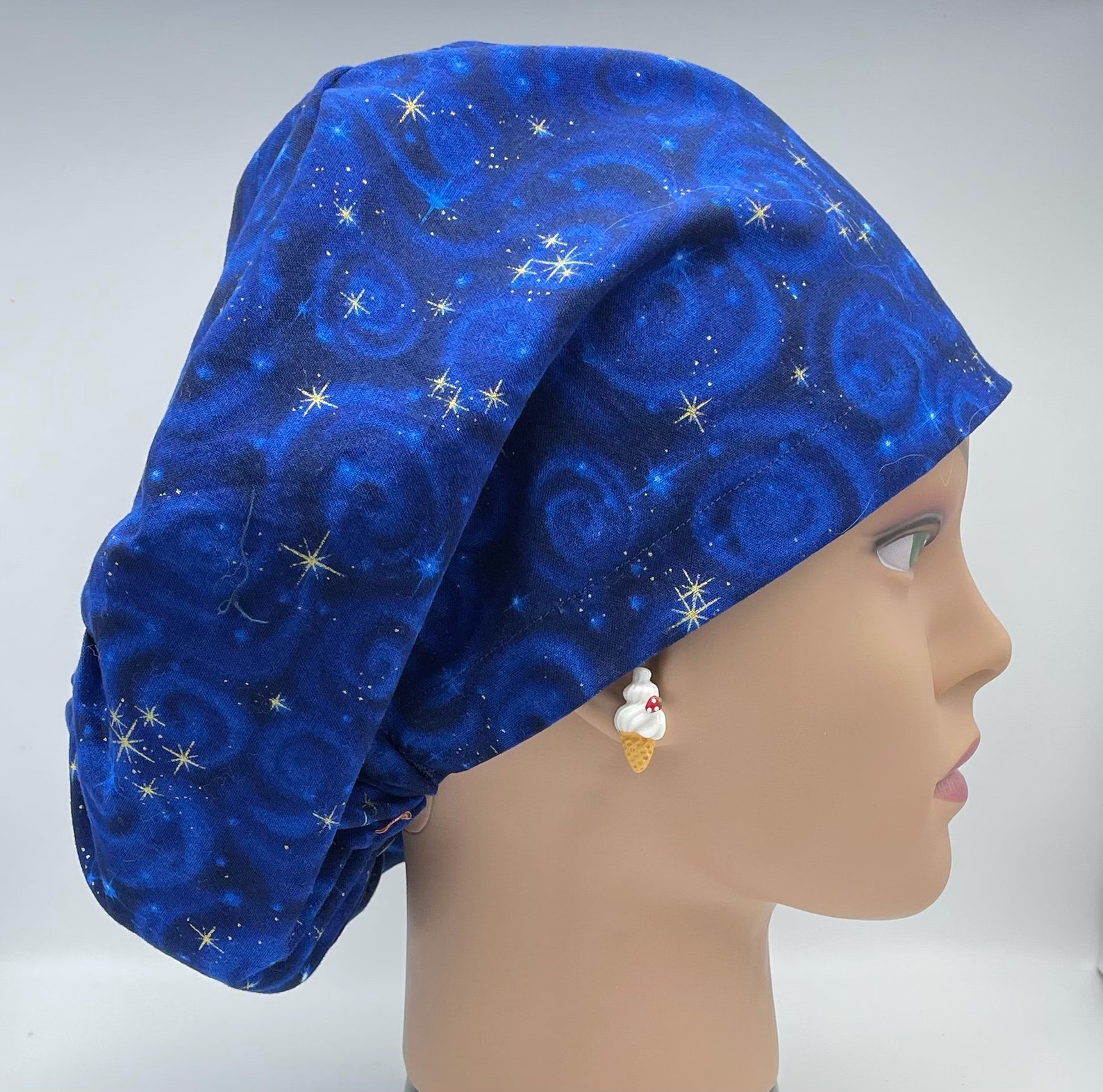 Starry Night European Surgical Scrub Cap With Adjustable - Etsy