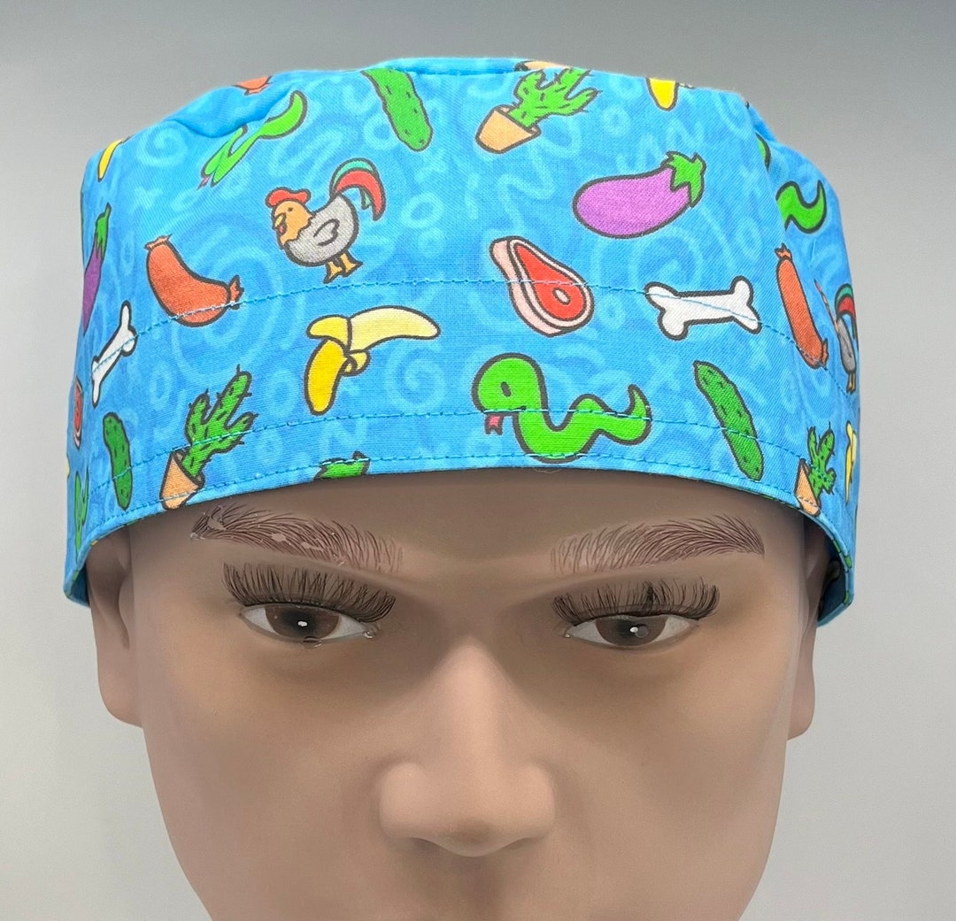 Urology Euphemisms Surgical Skull Cap With Velcro Closure - Etsy